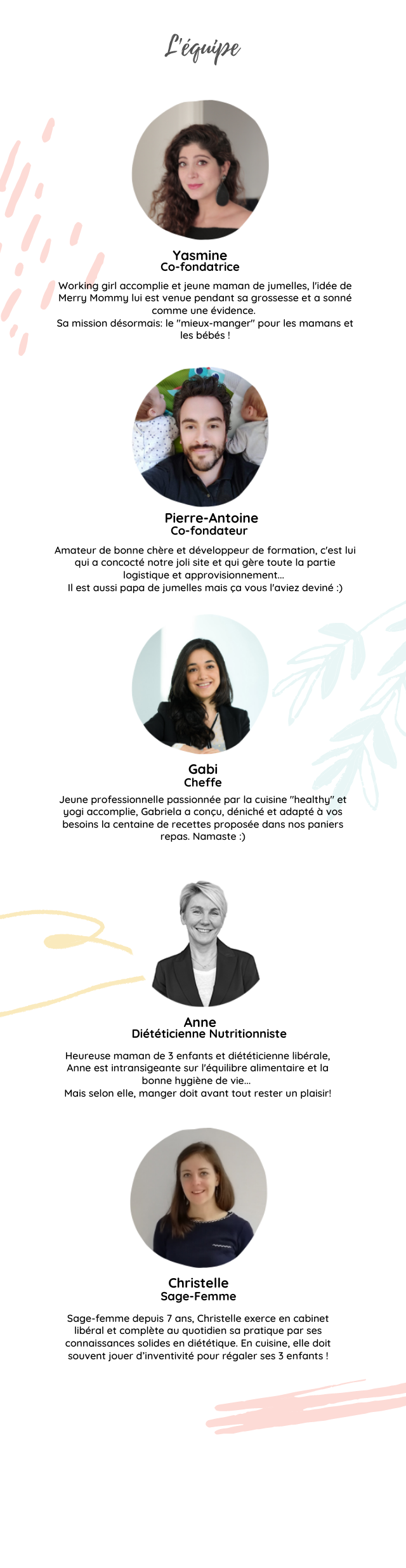 Les paniers recettes pour les mamans et les bébés