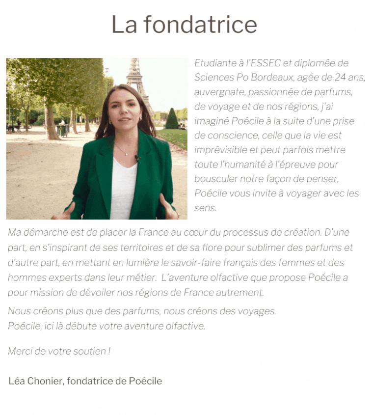 Poécile, parfums mixtes pour voyager en France 🇫🇷