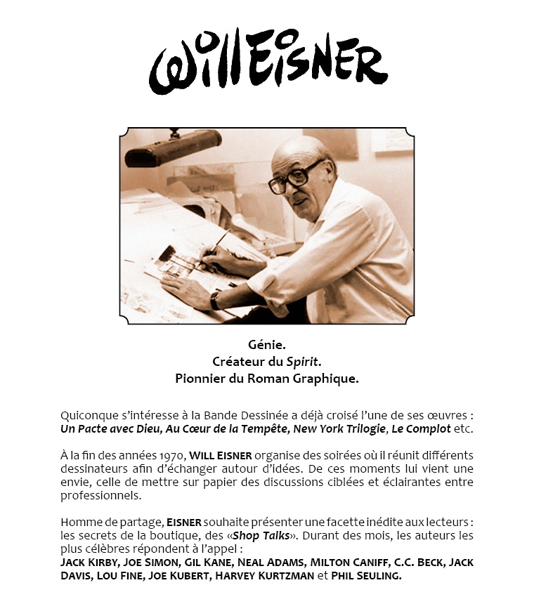 Shop Talk - Will Eisner