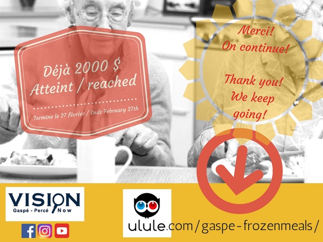Plats congelés Gaspé-Percé - Ulule