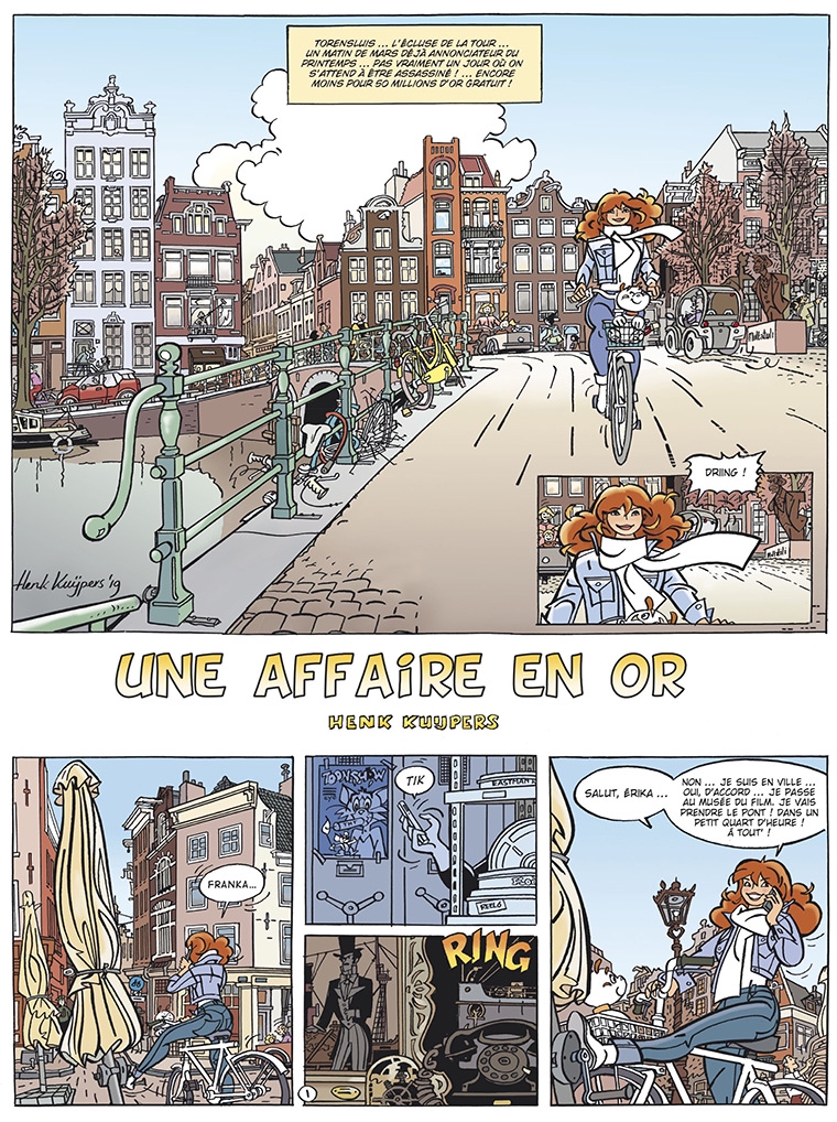 FRANKA • Une affaire en Or