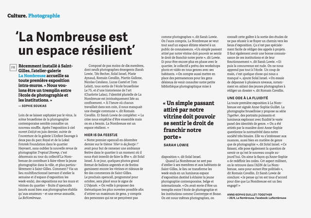 La Nombreuse - Lieu culturel à Bruxelles - Ulule