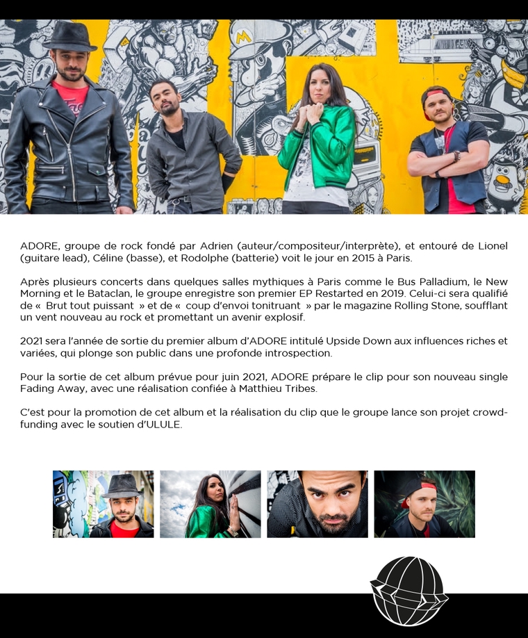 1er album d'ADORE: Promotion & Clip