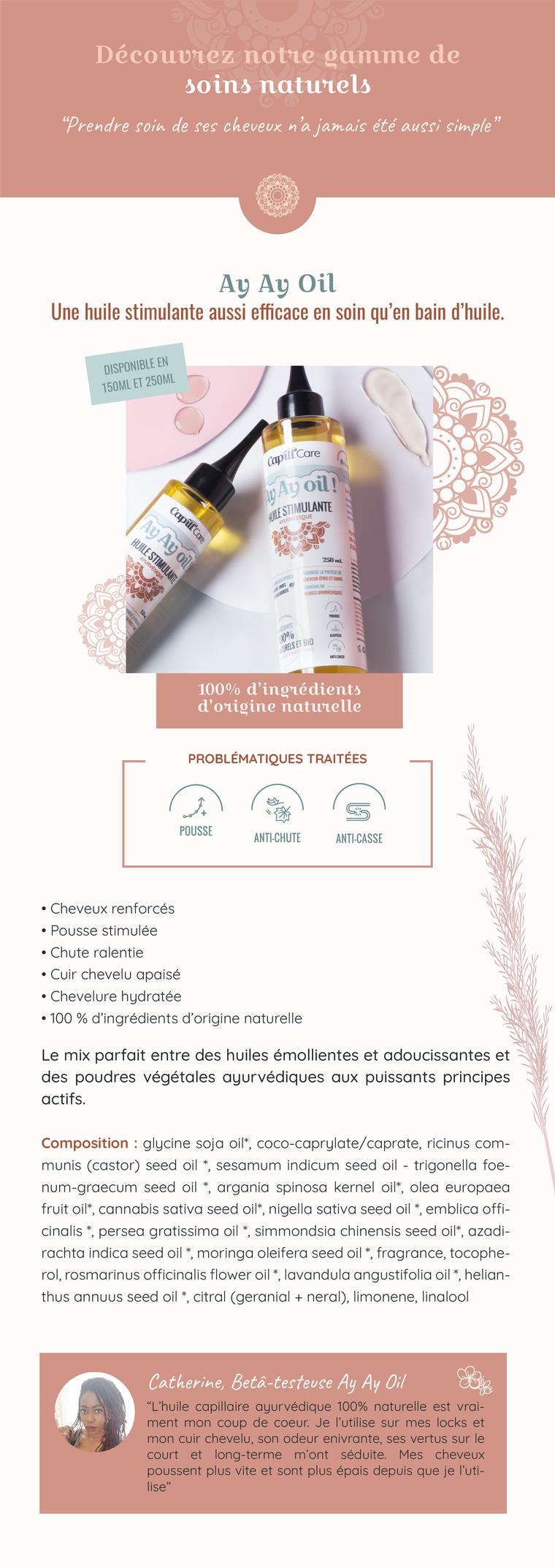 La 1ère marque capillaire ayurvédique - Ulule