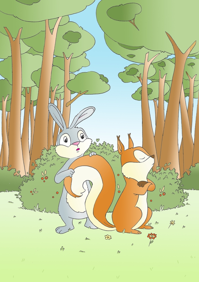 The voice in the forest