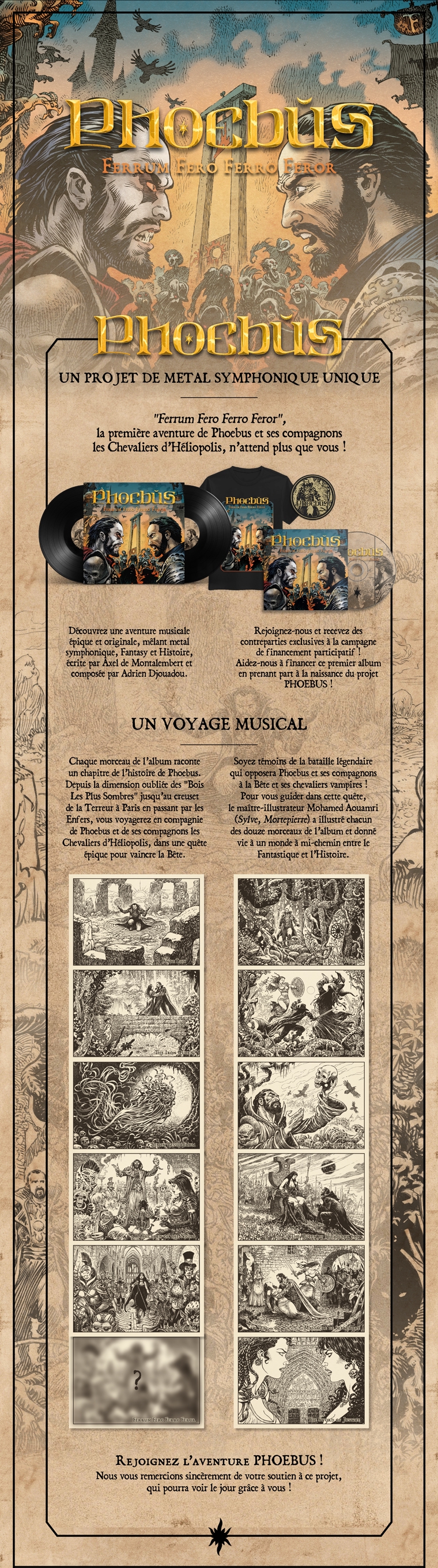 Nouvel album "Ferrum Fero Ferro Feror"