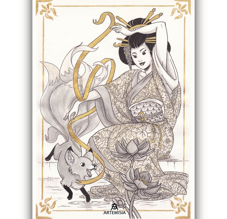Inktober artbook - Ulule