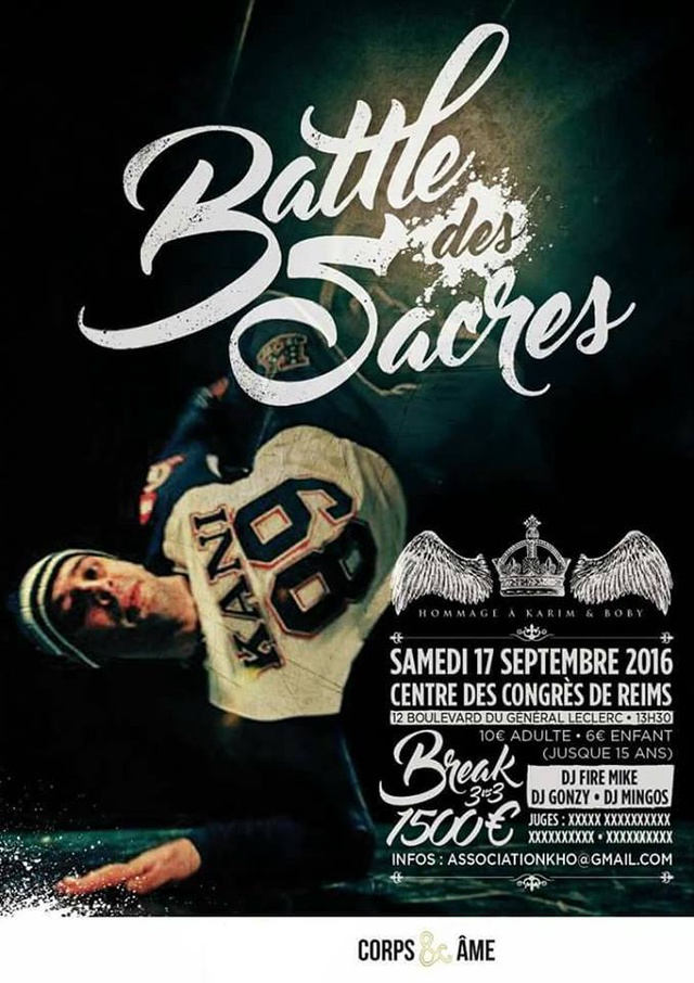 "Battle des Sacres" - Ulule