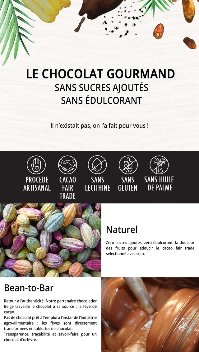 NEOGOURMETS : Chocolats sans sucres ajoutés 🍫