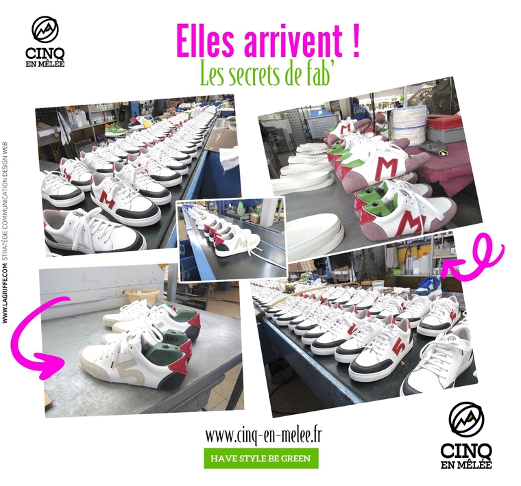 Cinq en Mêlée, Sneakers Objectif Zéro Plastique - Ulule