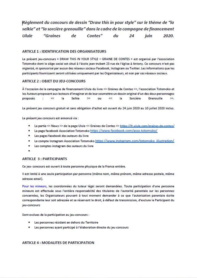 Graines de Contes - Ulule