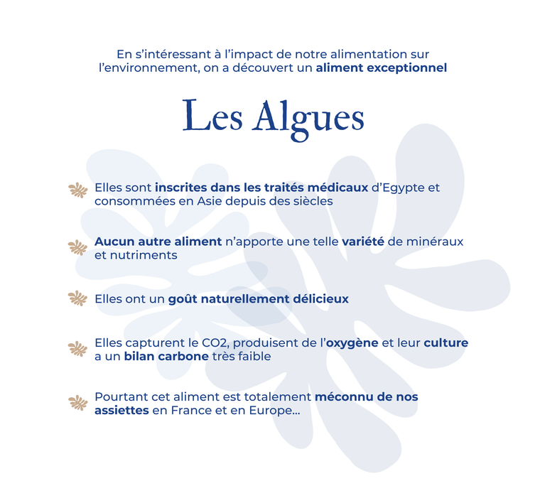 Neptune, les algues dans vos assiettes 🌿