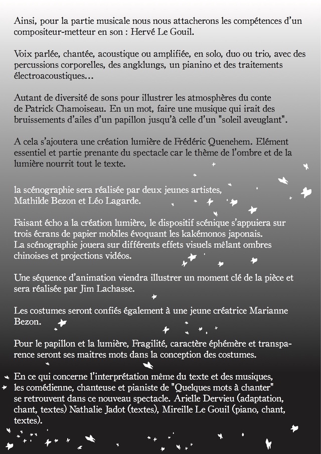 Le Papillon et la Lumière