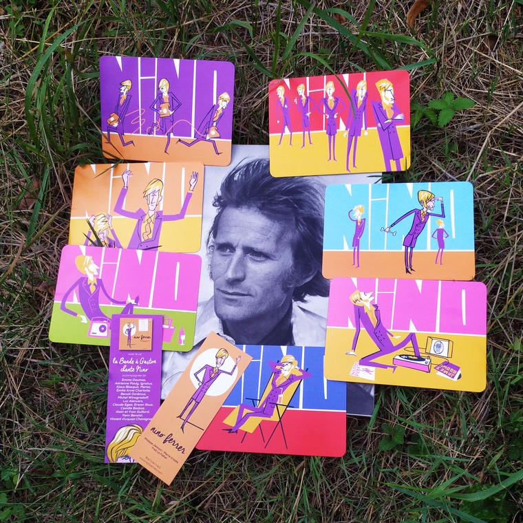 Nino Ferrer : un livre-cd avec la Bande à Gaston et ses amis - Ulule