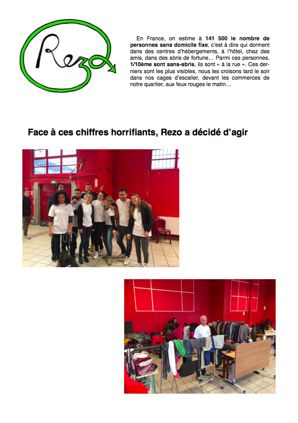 Une Rezo'mobile pour aller à la rencontre des SDF