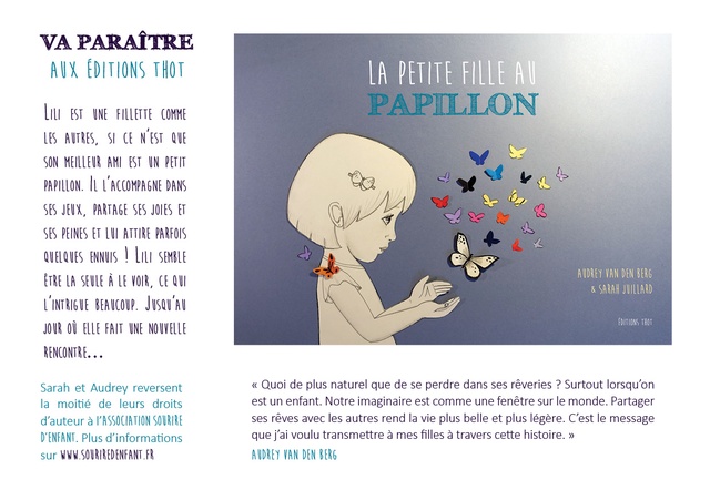 "La petite fille au papillon"