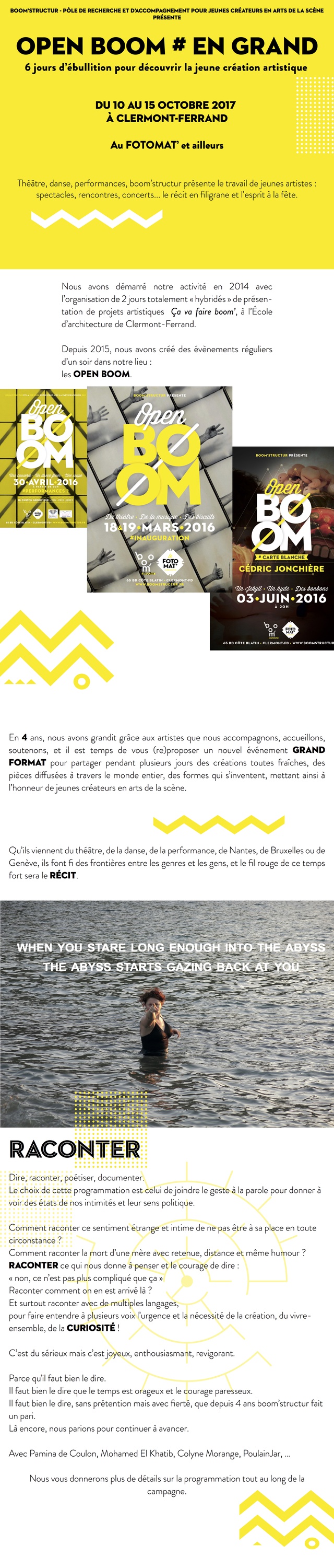 OPEN BOOM # EN GRAND