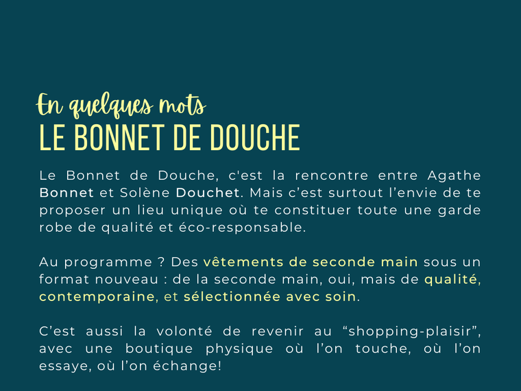 Le Bonnet de Douche
