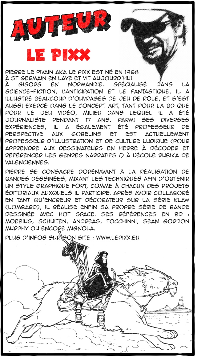 BD - "Hot Space", Tome 1, Collector Noir & Blanc