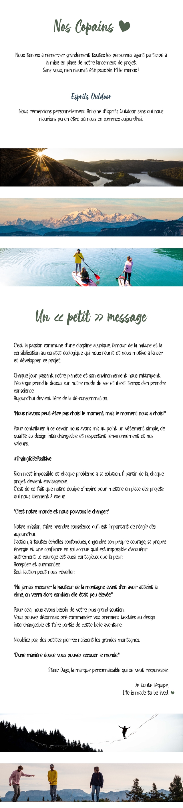 Le vêtement personnalisable et responsable