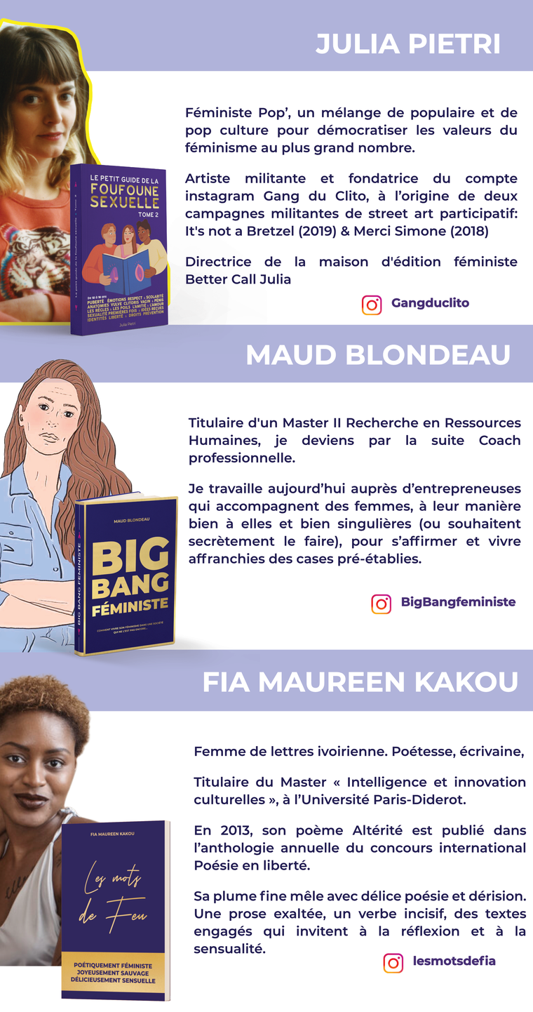 Livres féministes du Gang du Clito - Ulule