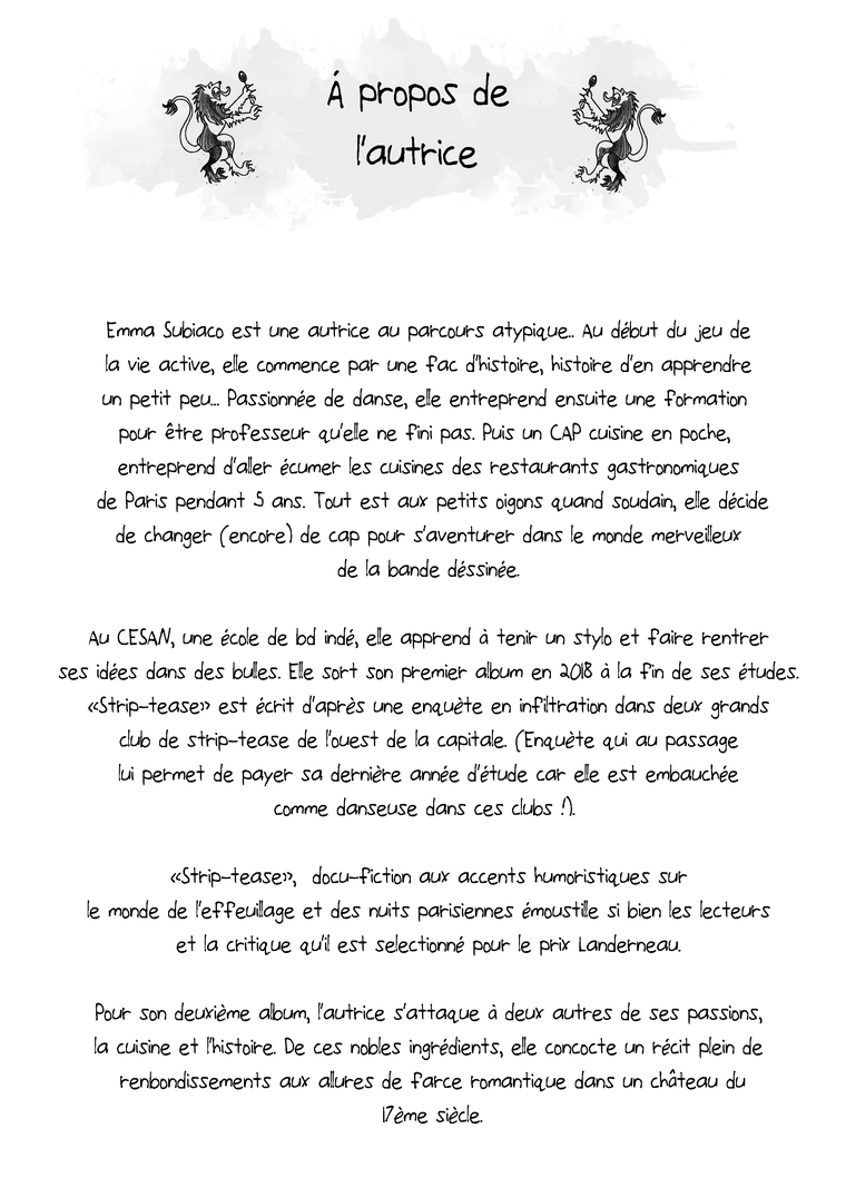 La comtesse au cornichon