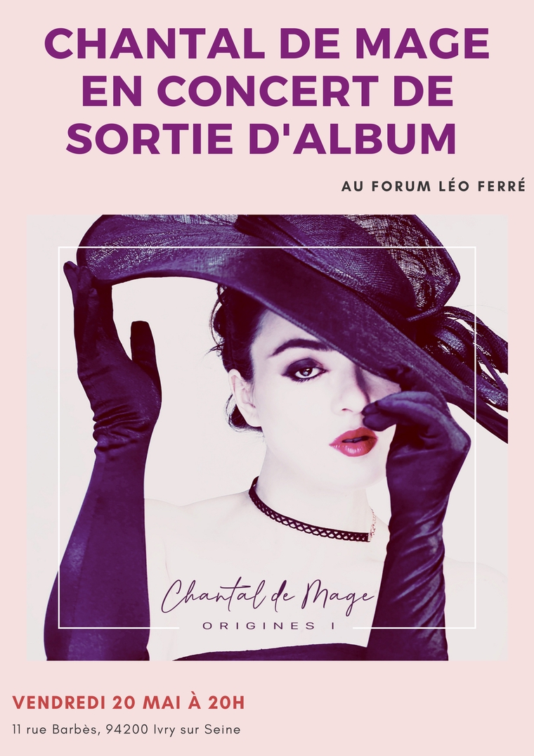 Chantal de Mage Album - Ulule