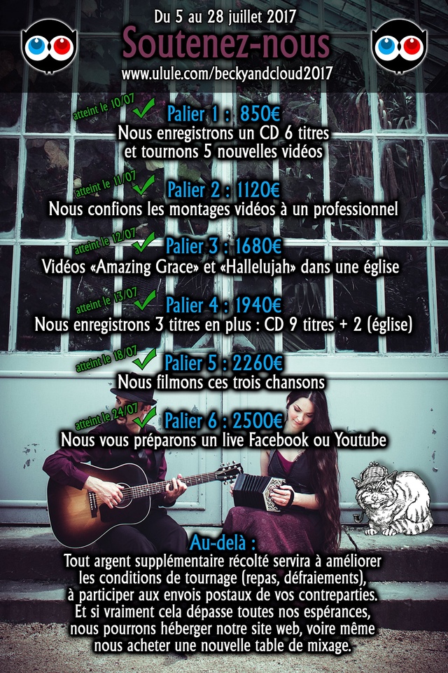 Becky and Cloud - Démo 6 titres - Ulule