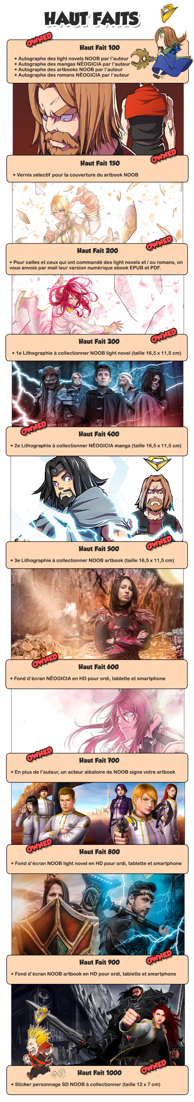 NOOB - NÉOGICIA - manga, artbook et light novel - Ulule