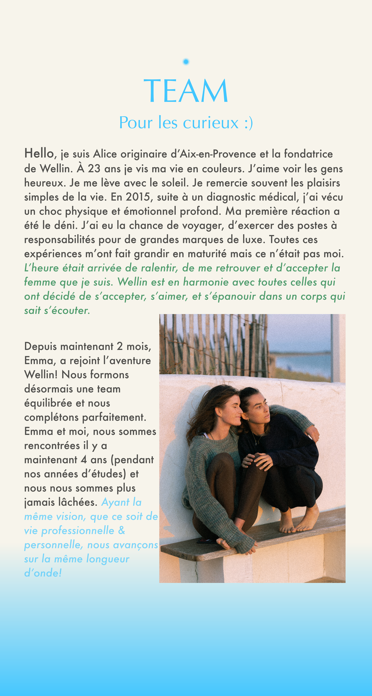 Wellin, la marque d'activewear to be well in & out