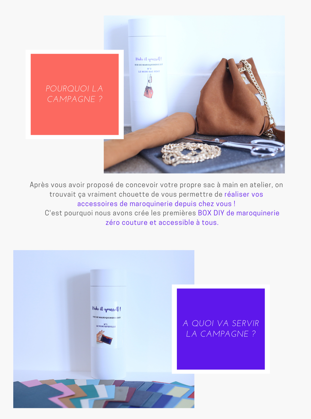 OH MY BOX ! Maroquinerie DIY