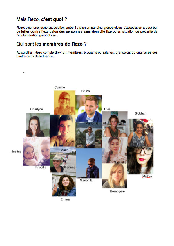 Une Rezo'mobile pour aller à la rencontre des SDF