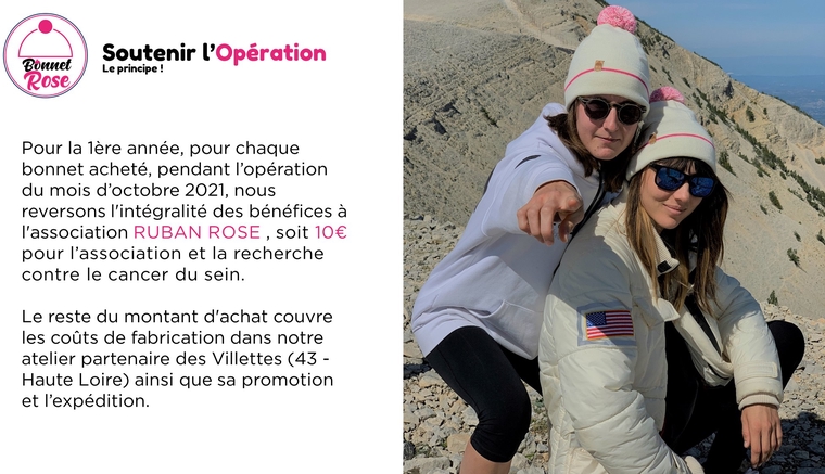 🤍 Opération Bonnet Rose 2021 🤍