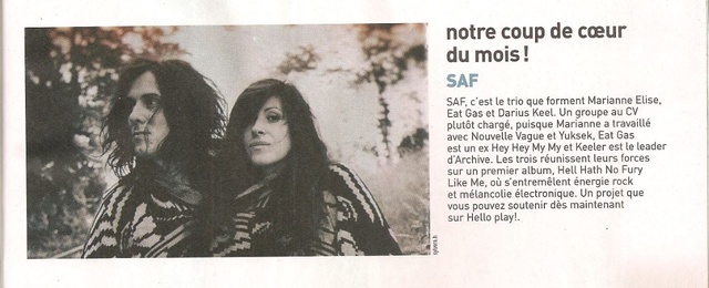 SAF - 1er album - Ulule