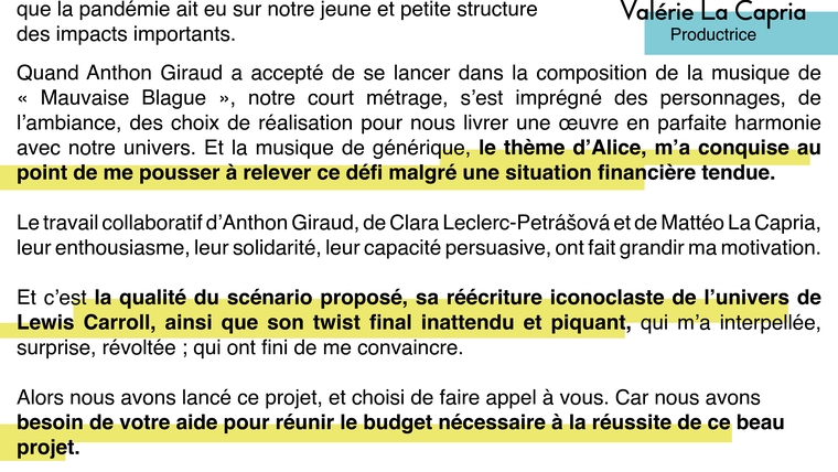 DERNIER JOUR « Alice