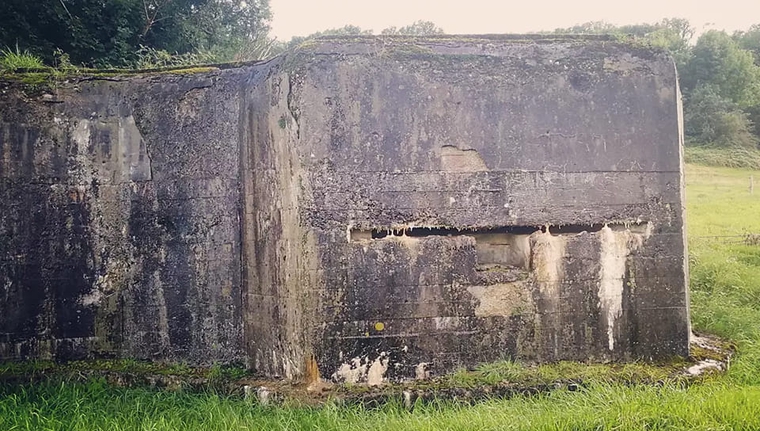 Rénovation d'un blockhaus de la 2d guerre mondiale