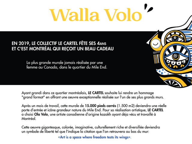 "Walla Volo" par LE CARTEL