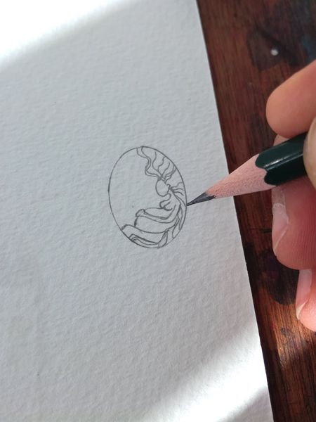 Boîte à rêves Bijoux et aquarelle