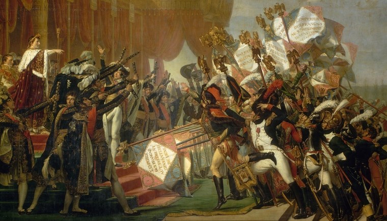 Guidon des chasseurs à cheval de la garde - Ulule
