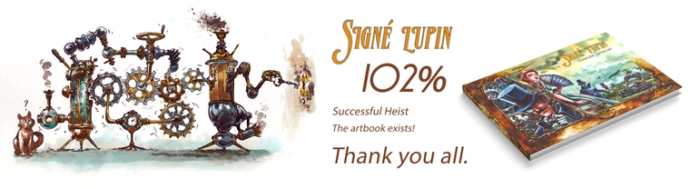 Signé Lupin, The Artbook - Ulule