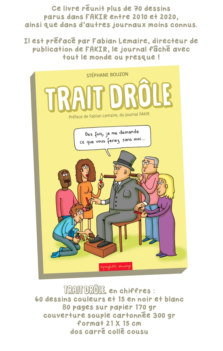 Trait drôle