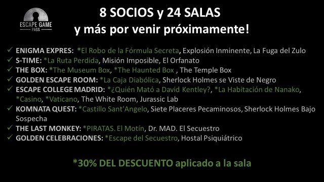 EscapeGamePass Madrid - Ulule