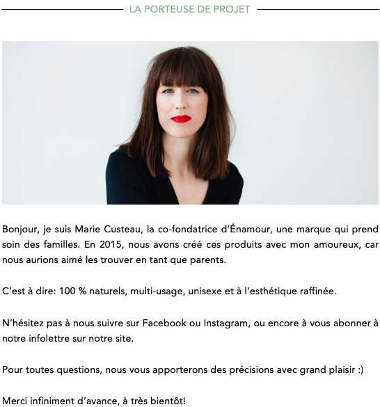 Plus de liniment pour moins de déchets