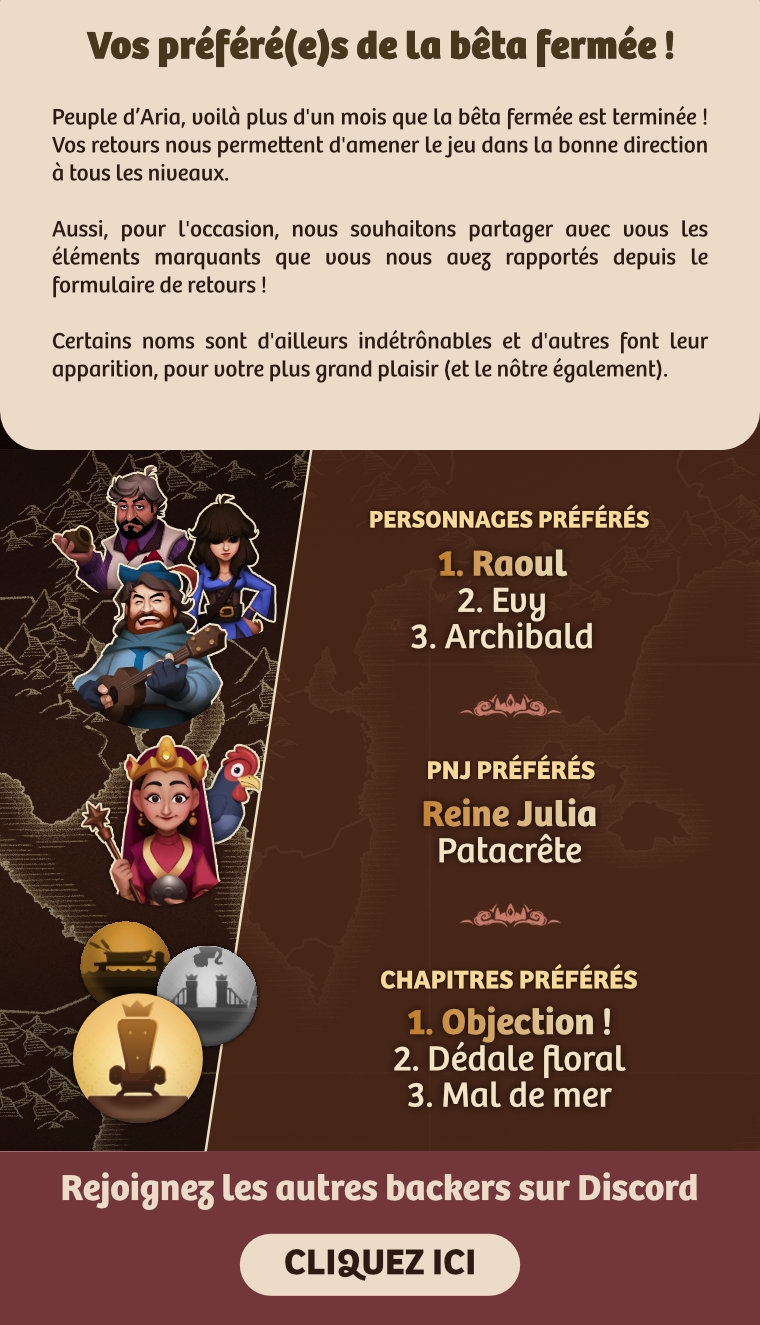 Worlds of Aria - Ulule
