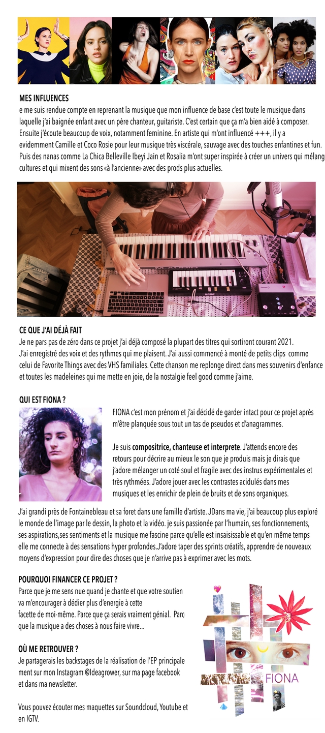 Sortie du 1er EP de FIONA