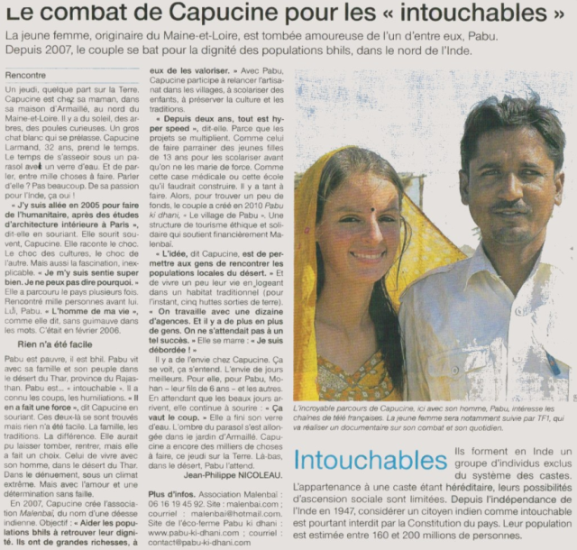 Projet Inde pour les Intouchables - Ulule