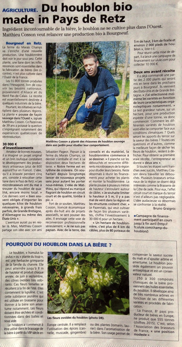 Le Champ du Houblon - Ulule