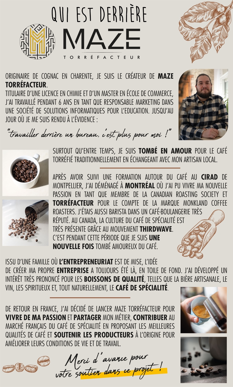 MAZE TORRÉFACTEUR - Café de spécialité