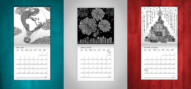 Calendrier 2017 Art&Be - Ulule