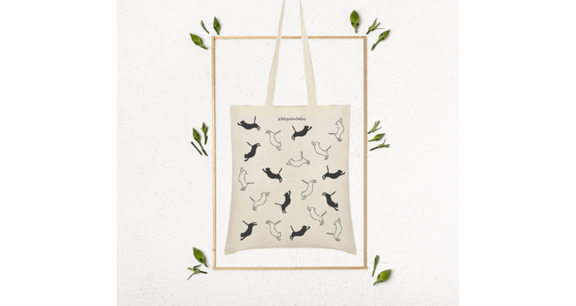 Tote bag Mon chat Câlin